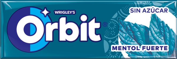 Chicle con edulcorante sin azúcar y sabor a mentol fuerte y eucalipto ...